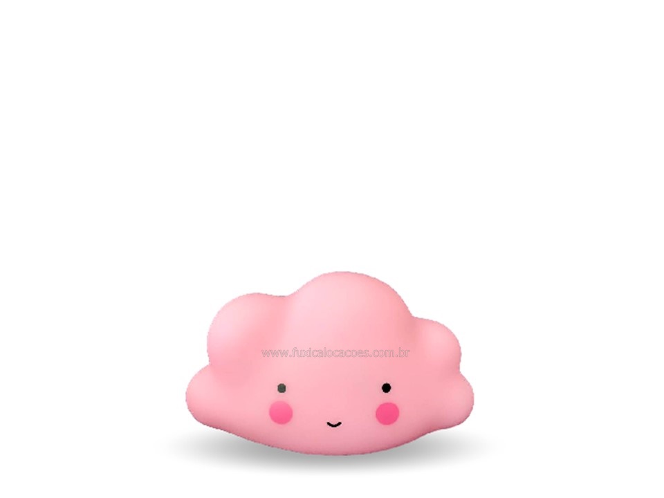 Aluguel Nuvem rosa bebê 18 L x 10 A - Fuxica Locações de Kits e ...