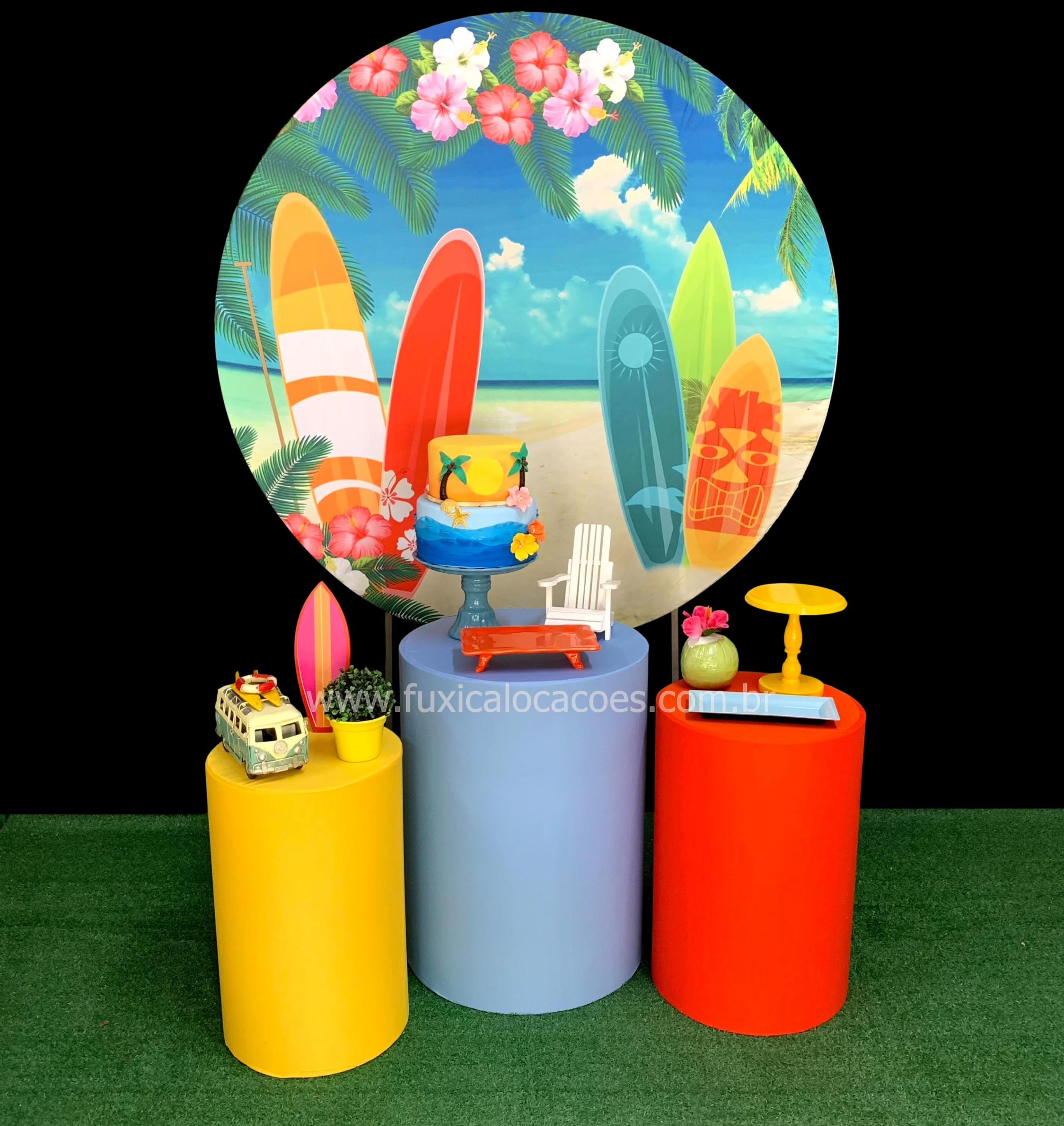 Aluguel kit Praia - Fuxica Locações de Kits e Materiais para Festas ...