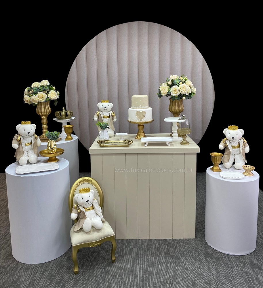 Aluguel kit Ursinhos gala - Fuxica Locações de Kits e Materiais para ...